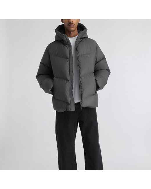 Axel Arigato Peak Quilted Nylon Puffer Jacket in Gray for Men | Lyst