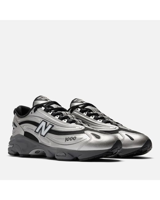 New Balance 1000 Mesh Trainers in Black for Men | Lyst