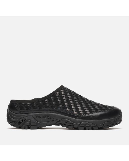 Merrell Moab 2 Leather Slides in Black for Men | Lyst