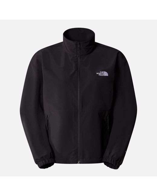 The North Face Tnf Easy Wind Nylon Track Jacket in Black | Lyst