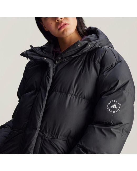 adidas By Stella McCartney Reversible Padded Shell Winter Jacket in ...