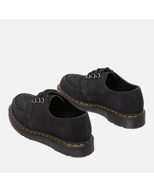 Dr. Martens Ramsey Suede Creepers in Black for Men | Lyst