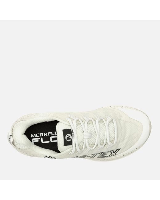 Merrell Moab Speed Gore-Tex Trainers in White for Men | Lyst