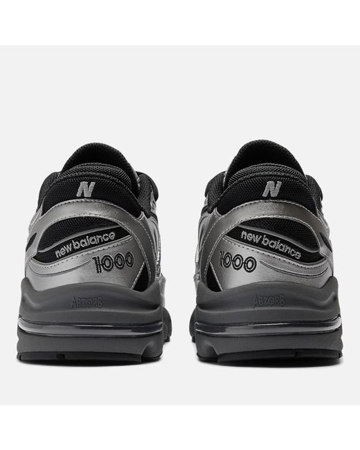 New Balance 1000 Mesh Trainers in Black for Men | Lyst