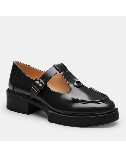 COACH Mary Jane Shoes in Black | Lyst UK