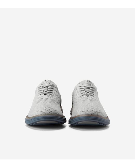 Cole Haan Men's Øriginalgrand Remastered Stitchlitetm Oxfords in Gray ...