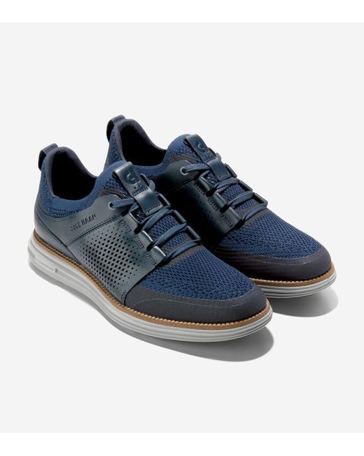 Cole Haan Men's Øriginalgrand Remastered Work Sneakers in Blue for Men ...