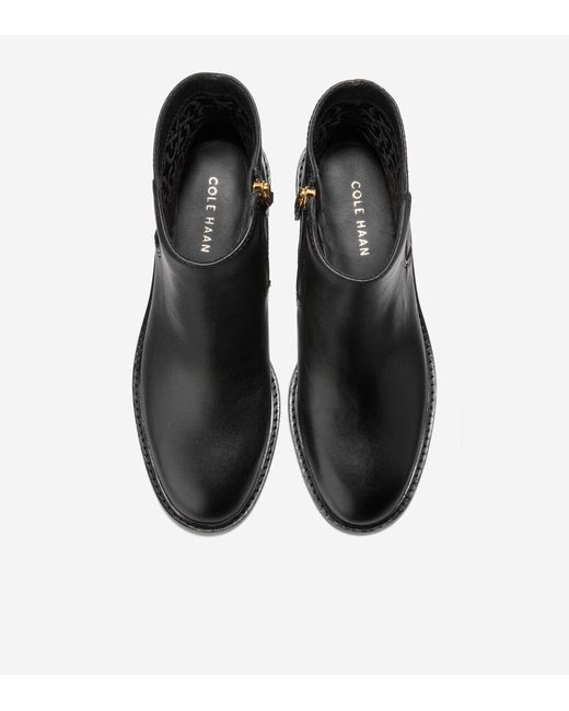 Cole Haan Women's Landry Waterproof Booties in Black | Lyst