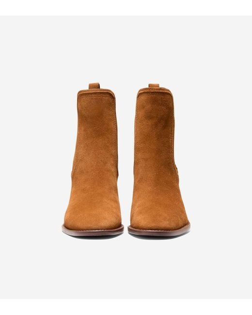 Cole Haan Women's Janelle Chelsea Boots in Brown | Lyst