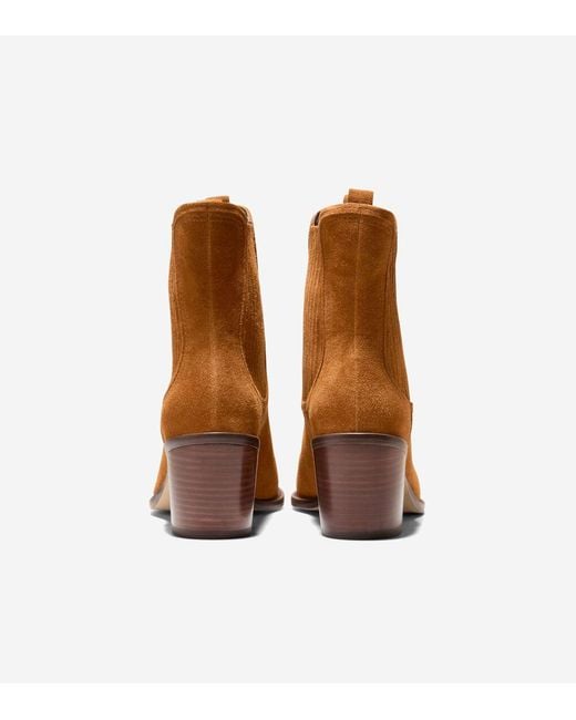 Cole Haan Women's Janelle Chelsea Boots in Brown | Lyst