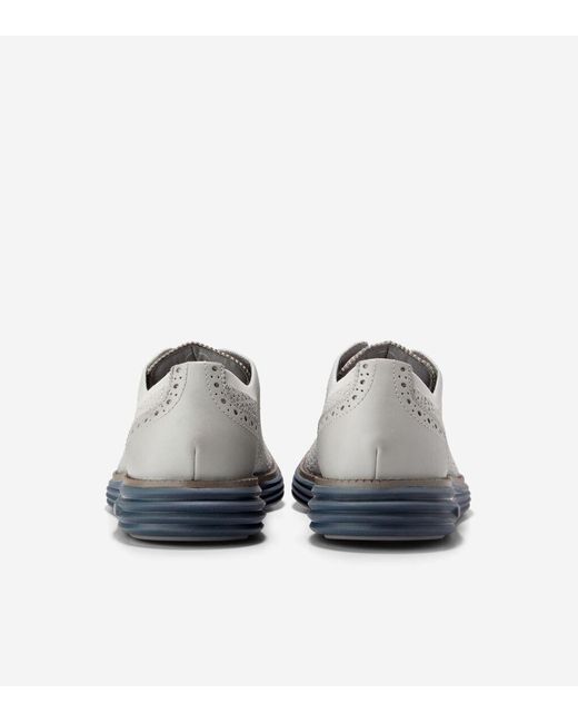 Cole Haan Men's Øriginalgrand Remastered Stitchlitetm Oxfords in Gray ...