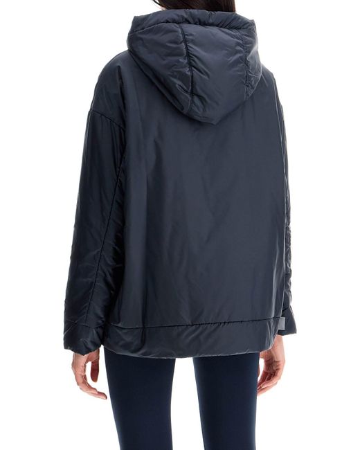 Max Mara Anti-Drop Canvas Jacket in Blue | Lyst