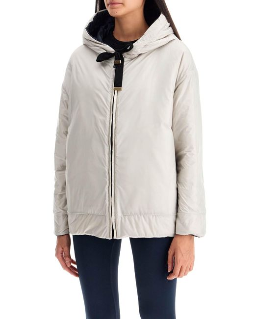 Max Mara Anti-Drop Canvas Jacket in Blue | Lyst
