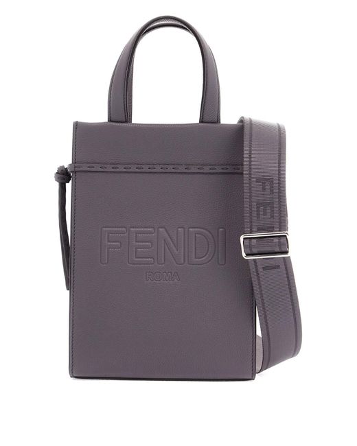 Fendi Small Go To Shopper Bag in Purple for Men | Lyst