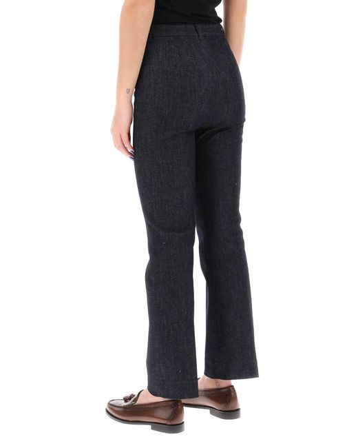Max Mara Alan Kick Flare Jeans in Blue | Lyst