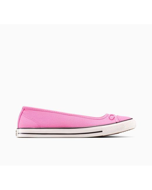 Converse Chuck Taylor All Star Dainty Ballerina in Pink | Lyst UK