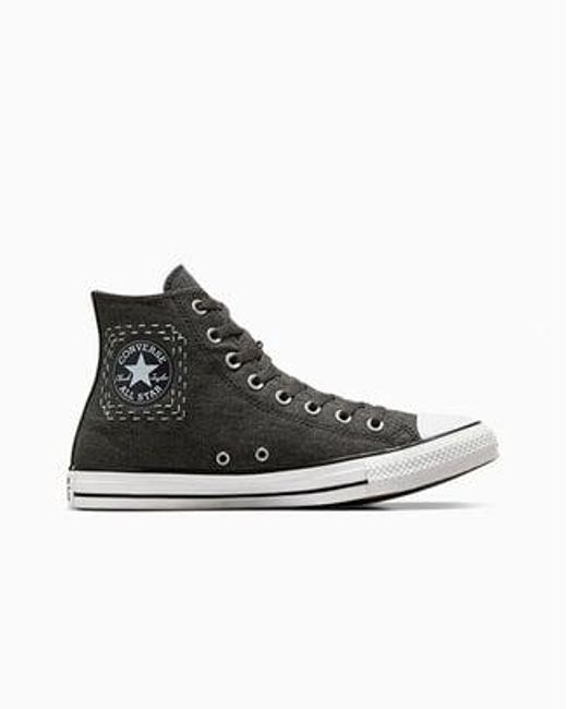 Converse Chuck Taylor All Star Boro Stitch High Top Canvas in Brown | Lyst
