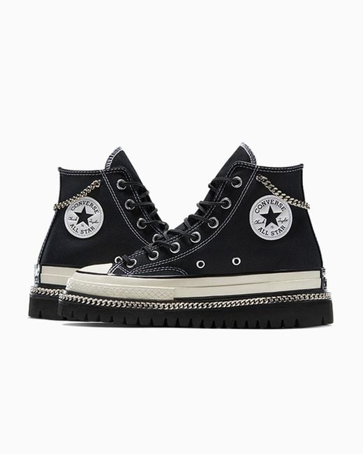 Converse Chuck 70 Bold Chain in Black | Lyst UK