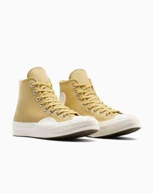 Converse Chuck 70 Textured Canvas in Natural | Lyst