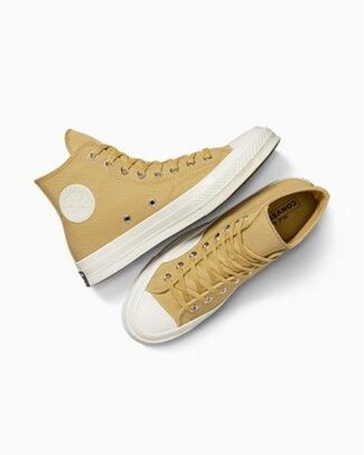 Converse Chuck 70 Textured Canvas in Natural | Lyst