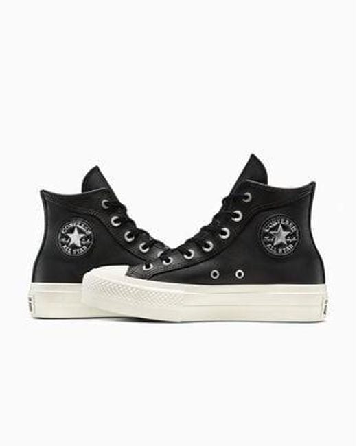 Converse Chuck Taylor All Star Platform Western Glam Leather For in ...