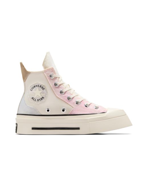 Converse Chuck 70 De Luxe Squared Toe Polyester in White | Lyst