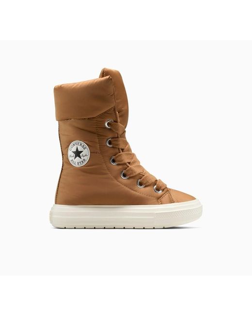 Converse Chuck Taylor All Star Elements Boot in Brown | Lyst UK