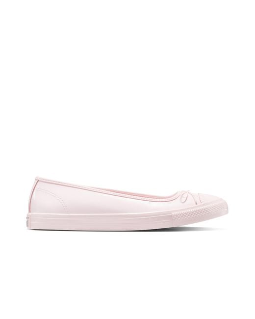 Converse Chuck Taylor All Star Dainty Ballerina Patent Leather Slip On ...
