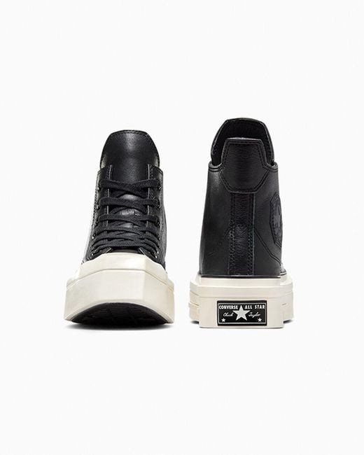 Converse Chuck 70 De Luxe Squared in Black | Lyst UK