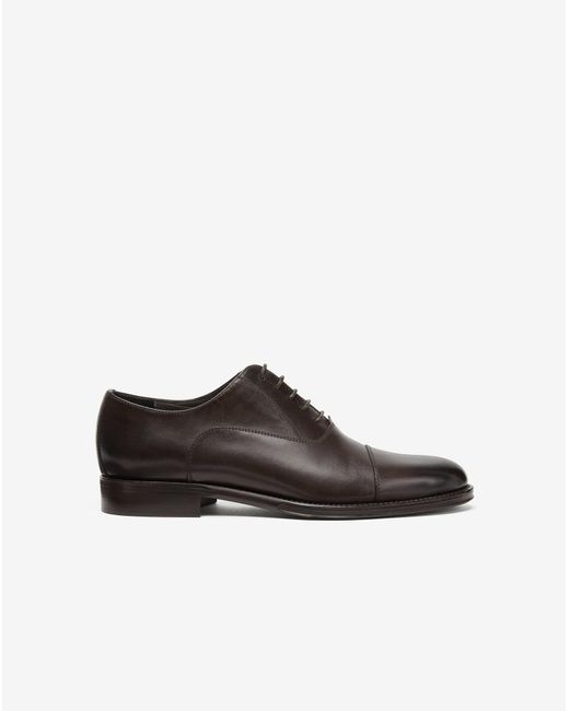 Corneliani Leather Oxford Shoes in Brown for Men | Lyst UK