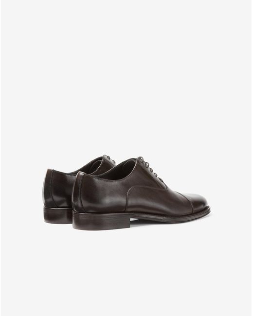 Corneliani Leather Oxford Shoes in Brown for Men | Lyst UK
