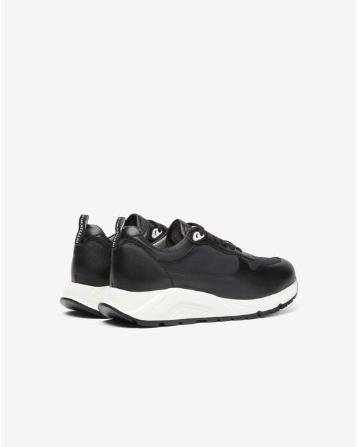 Corneliani Nylon And Nappa Leather Running Shoes in White for Men | Lyst UK