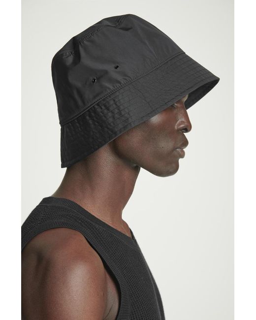 COS Bucket Hat in Black for Men | Lyst UK