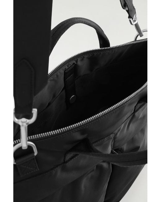 COS Transit Messenger Bag in Black for Men | Lyst UK