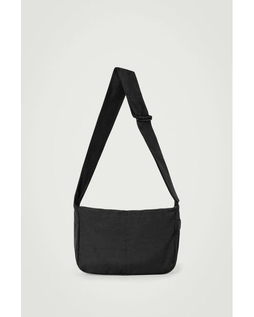 COS Mini Slouchy Crossbody Bag - Nylon in Black for Men | Lyst