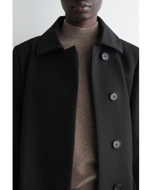 COS Tailored Wool Jacket in Black | Lyst UK