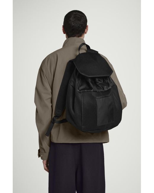 COS Duffle Backpack in Black for Men | Lyst UK