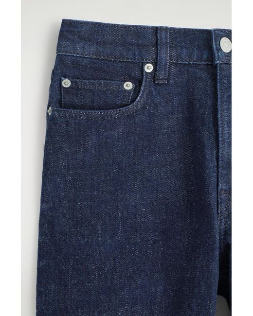 COS Flute Slim-Leg Jeans in Blue | Lyst