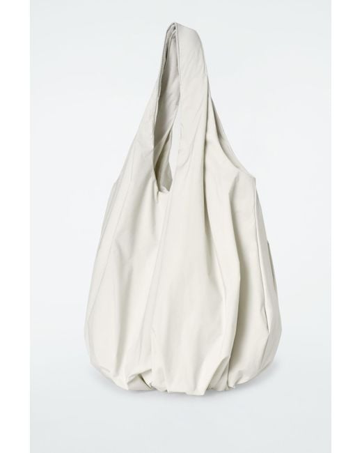 COS Cloud Tote Bag in White | Lyst