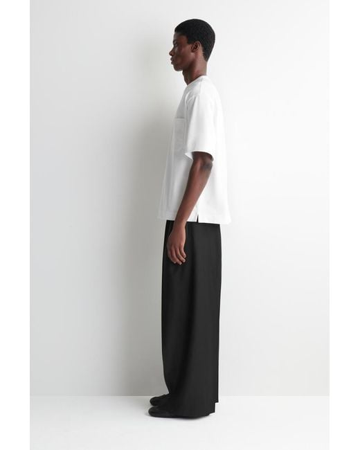 COS Oversized Heavyweight T-Shirt in White for Men | Lyst