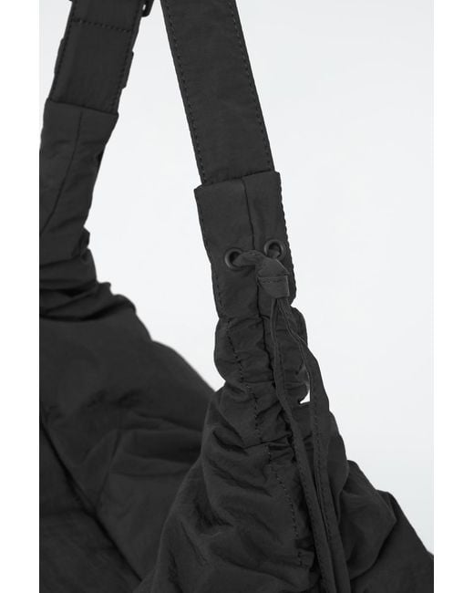 COS Canopy Mini Crossbody Bag - Nylon in Black | Lyst