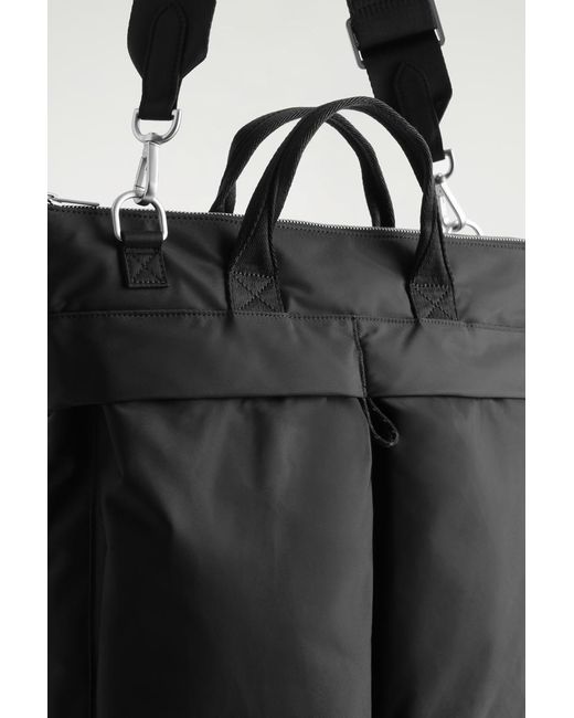 COS Transit Messenger Bag in Black for Men | Lyst UK