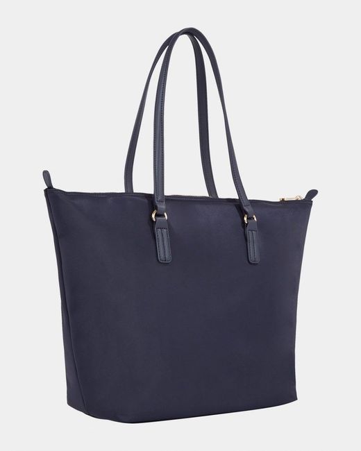 Tommy Hilfiger Poppy Corporate Tote Bag in Green | Lyst