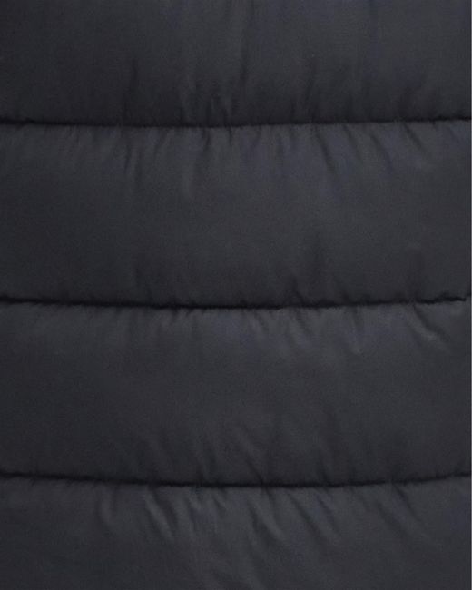 Barbour Longline Barron Puffer Jacket in Blue | Lyst