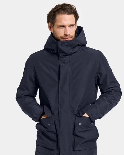 Didriksons Liam Jacket in Blue for Men | Lyst UK
