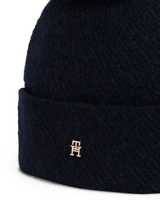 Tommy Hilfiger Pom Pom Beanie Gift Set in Blue | Lyst UK