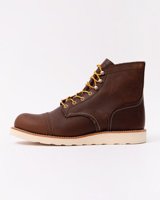 Red Wing Iron Ranger Traction Tred Boots in Brown for Men | Lyst