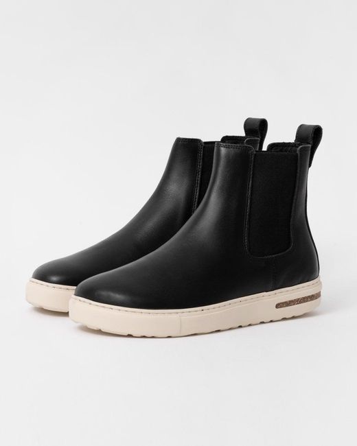 Birkenstock Bend Leather Chelsea Boots in Black | Lyst UK