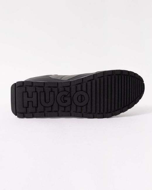 HUGO Icelin Runn Mixed-Material Trainers With Branded Accents Colour ...
