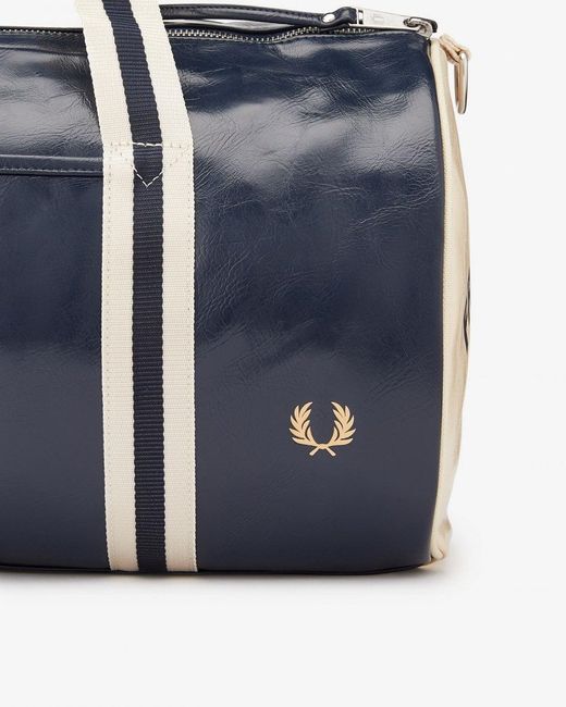 Fred Perry Classic Barrel Bag in Blue for Men | Lyst